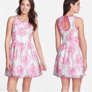 Lilly Pulitzer | Dresses | Lilly Pulitzer Darrell Floral Party Dress ...